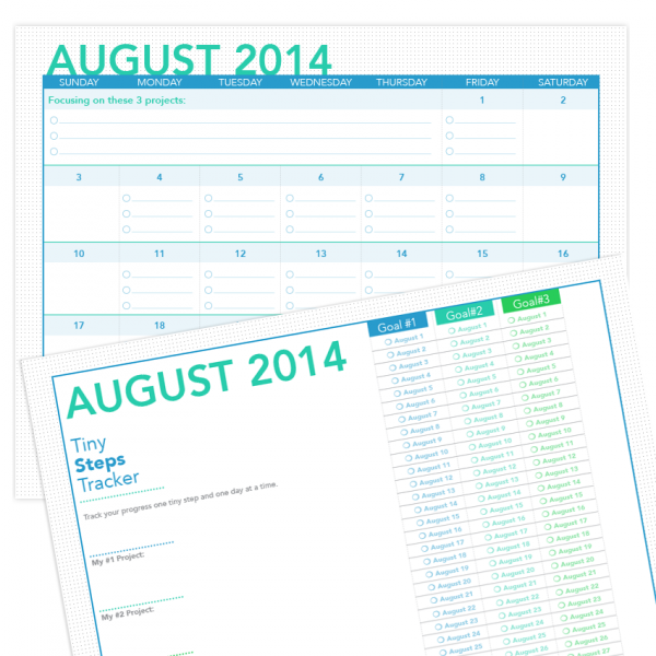 Printable: August Calendar - Jewels Branch