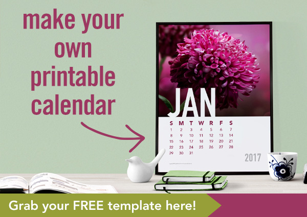 Free Calendar Template DIY Your Own Yearly Calendar Jewels Branch